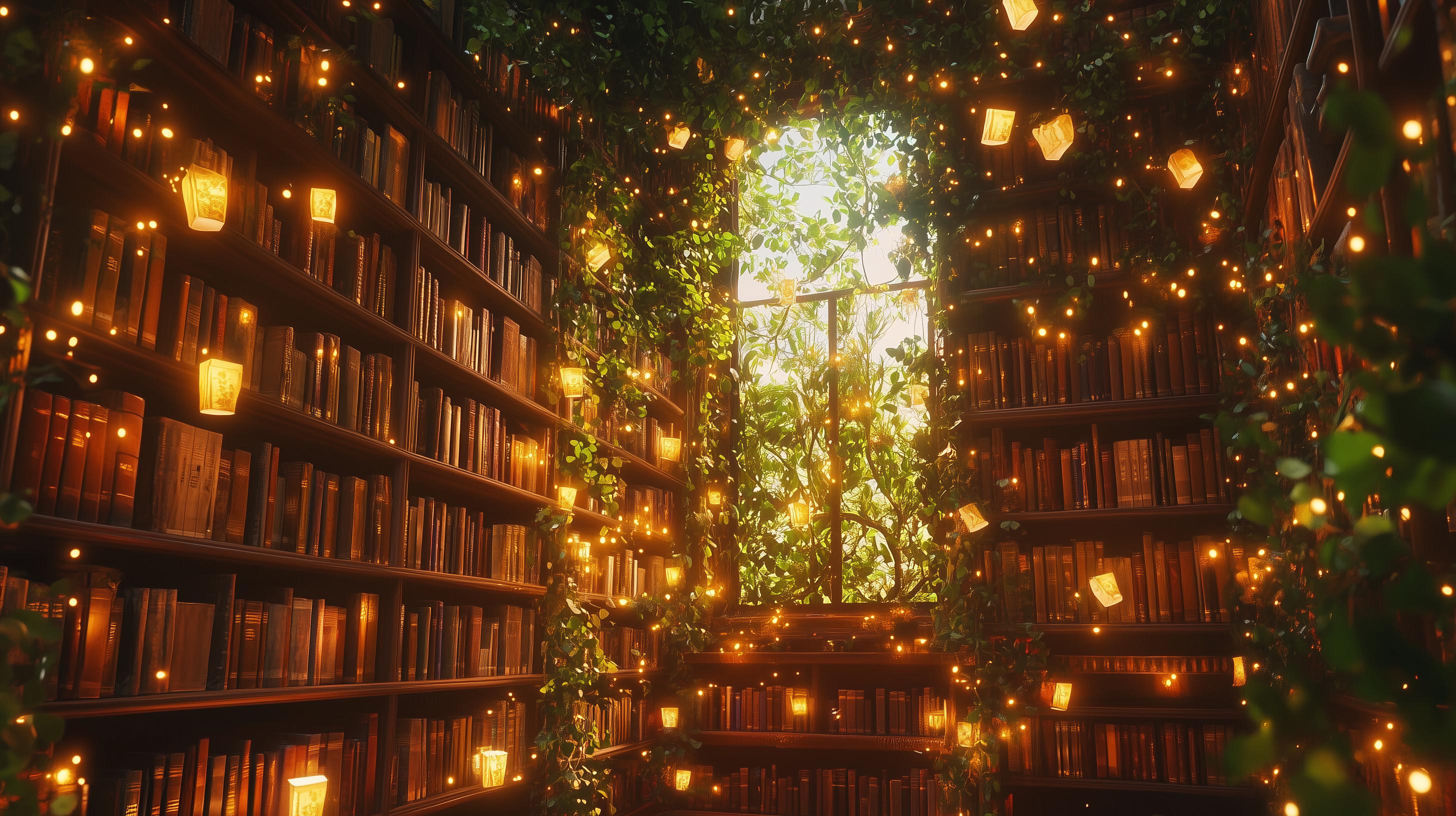 Zoom Fantasy Library Background 4pics, Zoom Virtual Office, Background ...