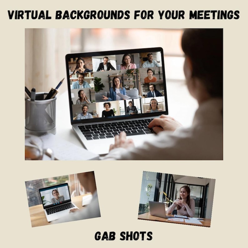 Zoom Office in a Tropical Environment 5 Pics, Zoom Virtual Office ...