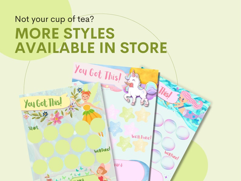 Printable Fairy Kids Rewards Card, REWARD Sticker Chart, Kids Prize ...