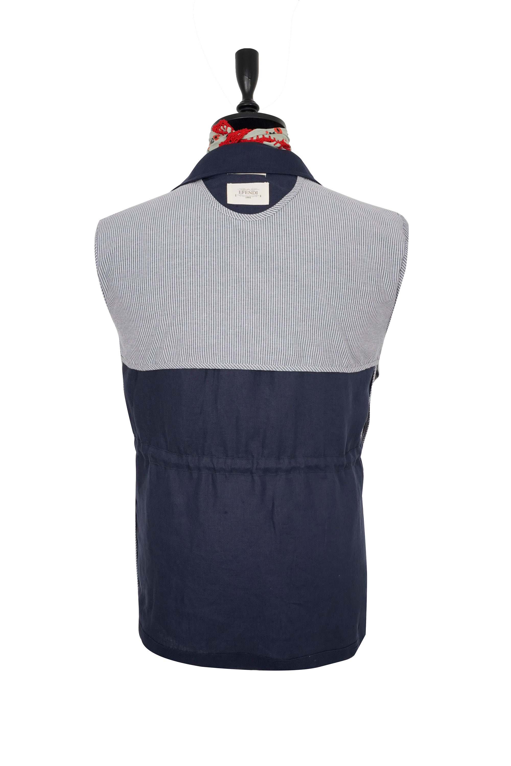 Pure Linen Special Navy Safari Jacket - Etsy