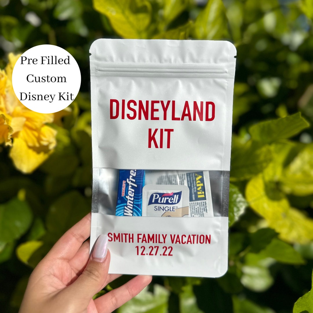 Disney Essentials Kit | Custom Disneyworld Disneyland Must Have ...