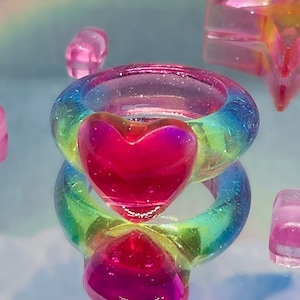 001 Soul Heart, Handmade Ring [made to Order] - Etsy