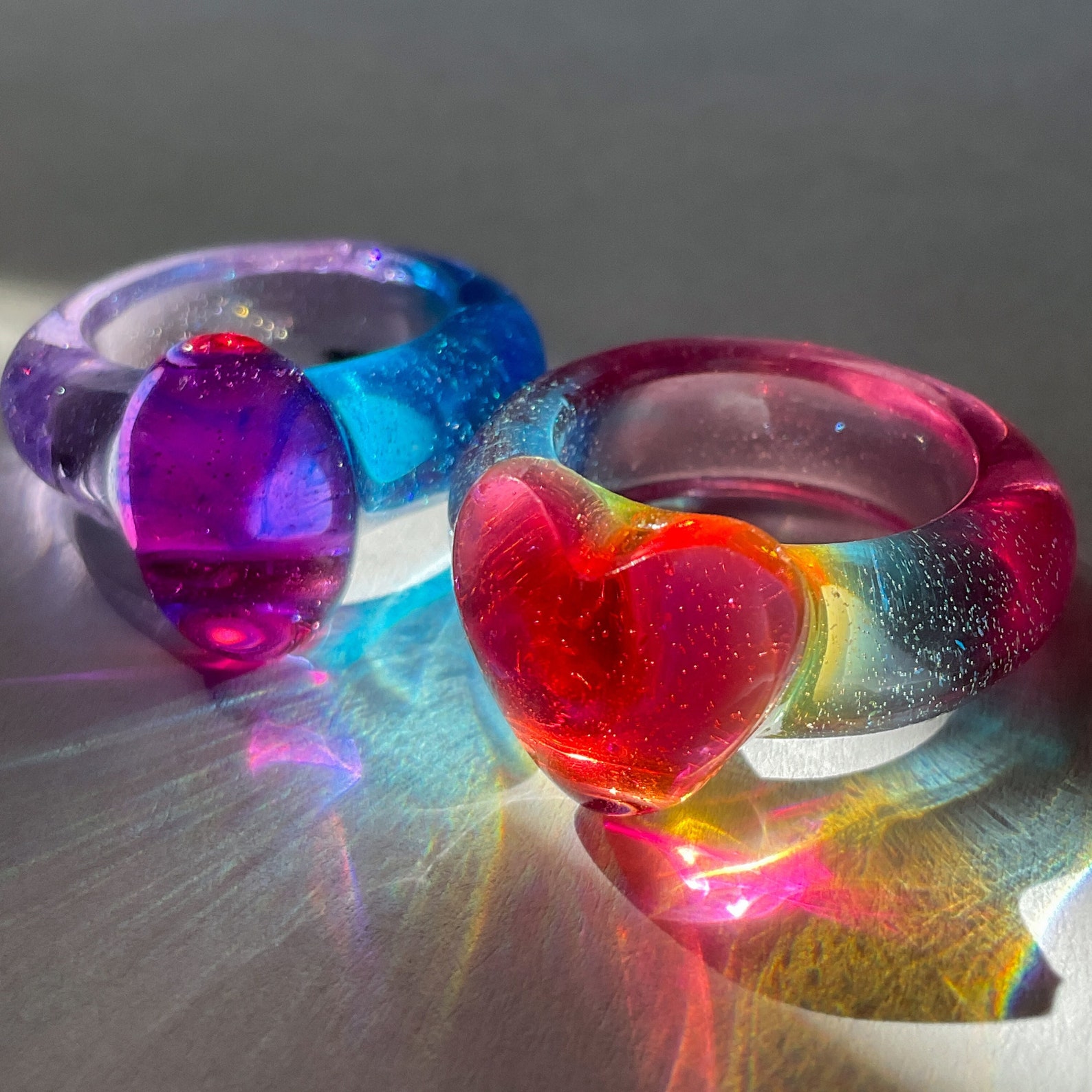 001 Soul Heart, Handmade Ring [made to Order] - Etsy