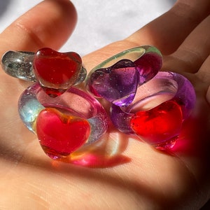 001 Soul Heart, Handmade Ring [made to Order] - Etsy