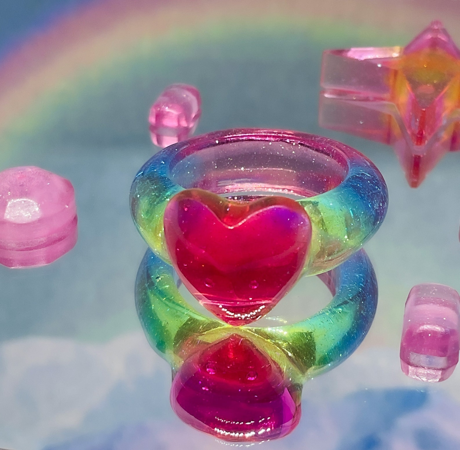001 Soul Heart, Handmade Ring [made to Order] - Etsy