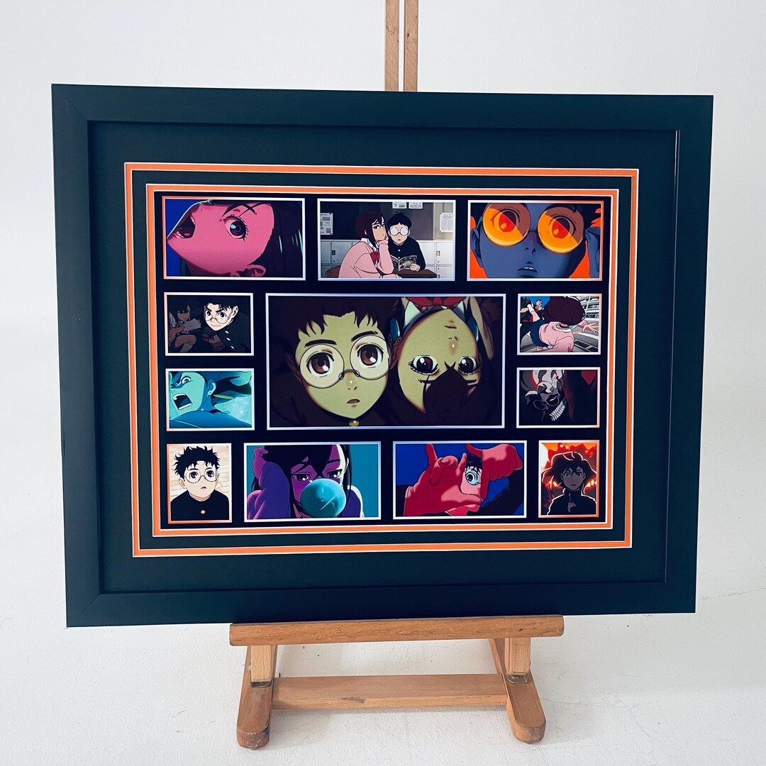 Framed Dandadan Momo and Okarun Collage Poster Anime Custom Design With ...