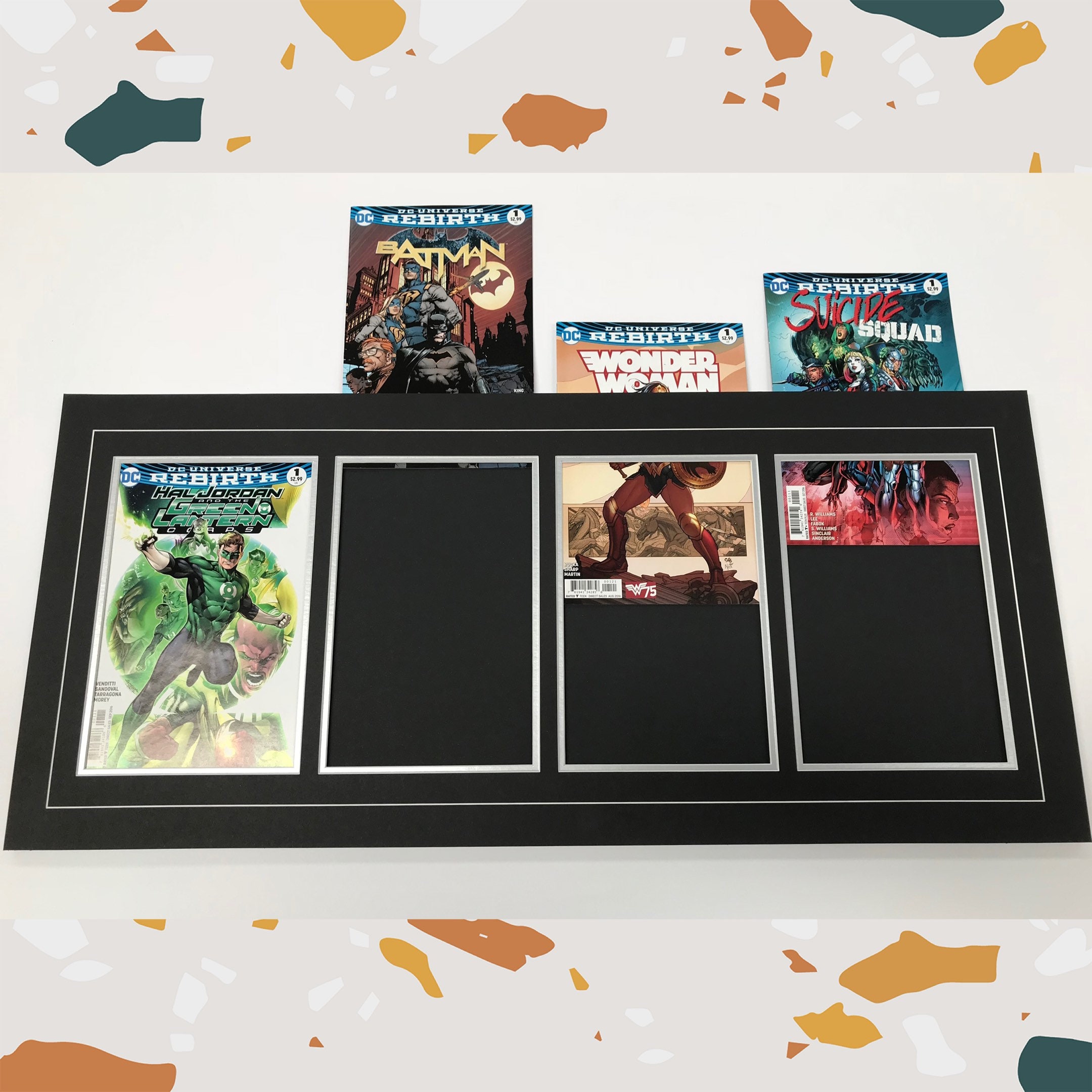Changeable Four Comic Display Frame. Safe Secure Way to - Etsy