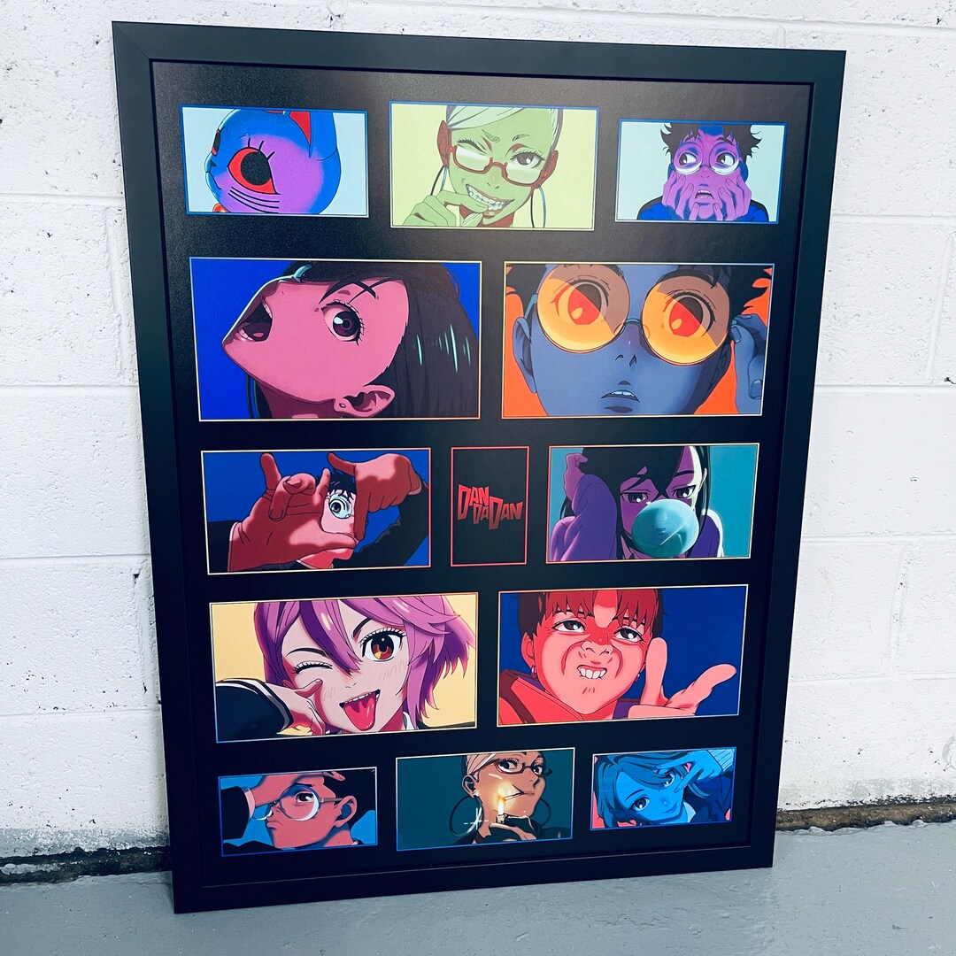 Dandadan Opening Character Poster - Framed and Unframed Options - Etsy ...