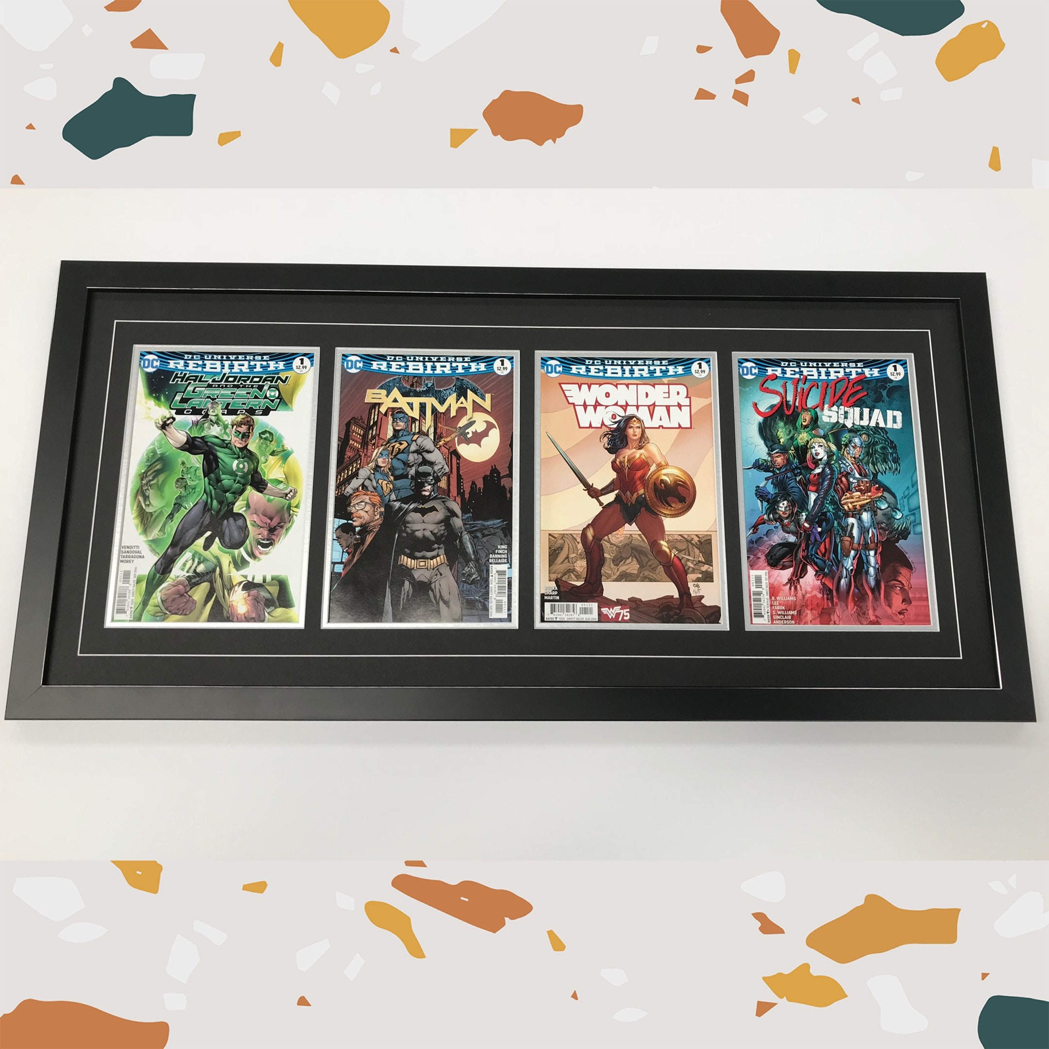 Changeable Four Comic Display Frame. Safe Secure Way to - Etsy