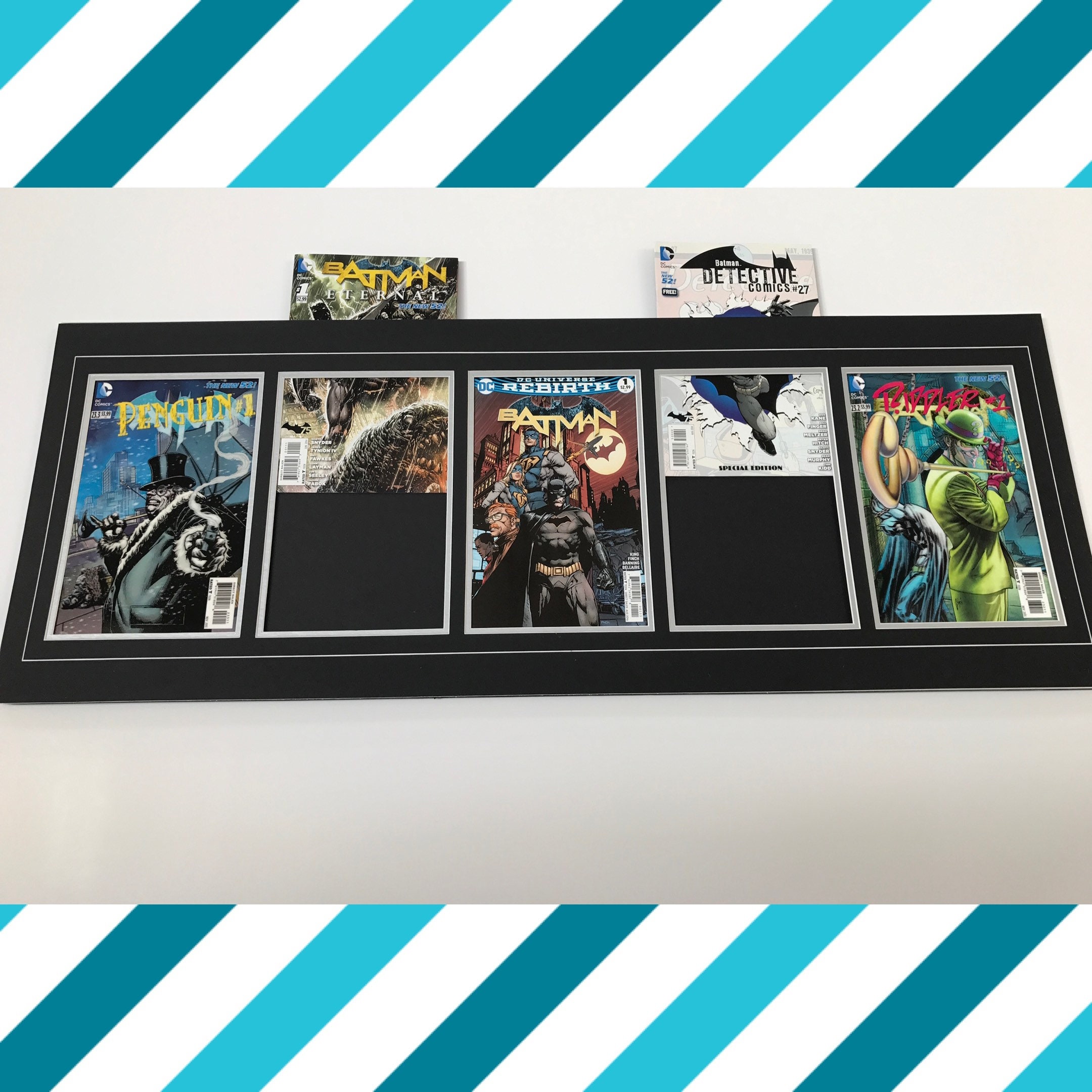Changeable Five Comic Display Frame. Safe Secure Way to Display Comics ...