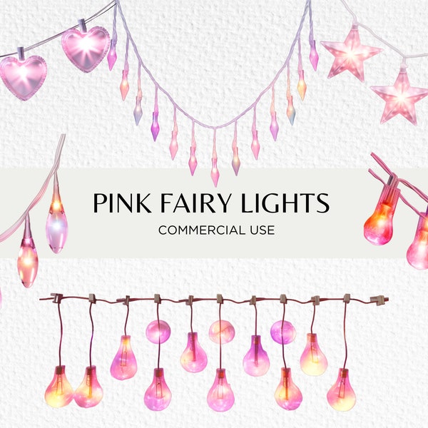 Pink Lights - Etsy