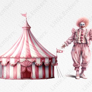 Carnival Watercolour Clipart Bundle, 18 Transparent PNG 300 Dpi, Cute ...