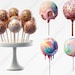 Cakepops Watercolour Clipart Bundle, 20 Transparent Isolated PNG 300 ...