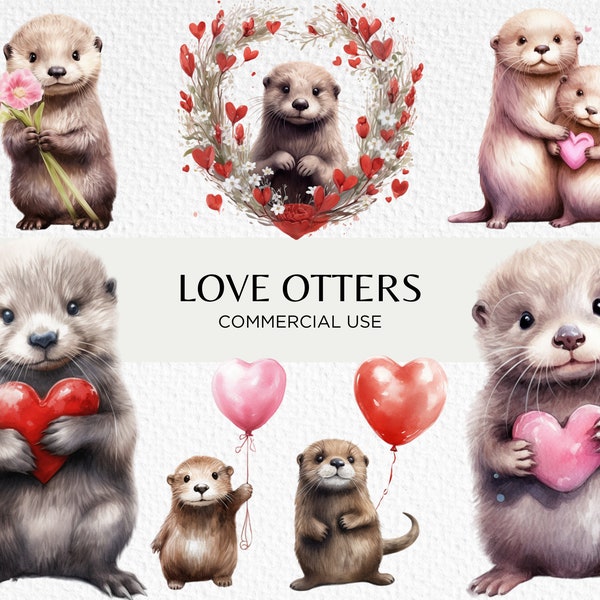 Otter Art - Etsy