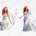 Redhead Brides Watercolour Clipart Bundle, 18 Transparent PNG 300 Dpi ...