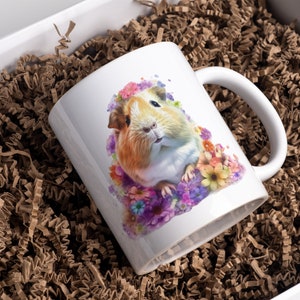 Watercolour Guinea Pigs Clipart Bundle, 24 Transparent PNG 300 Dpi ...