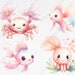 Pink Under the Sea Watercolour Clipart, 20 Transparent PNG 300 Dpi ...