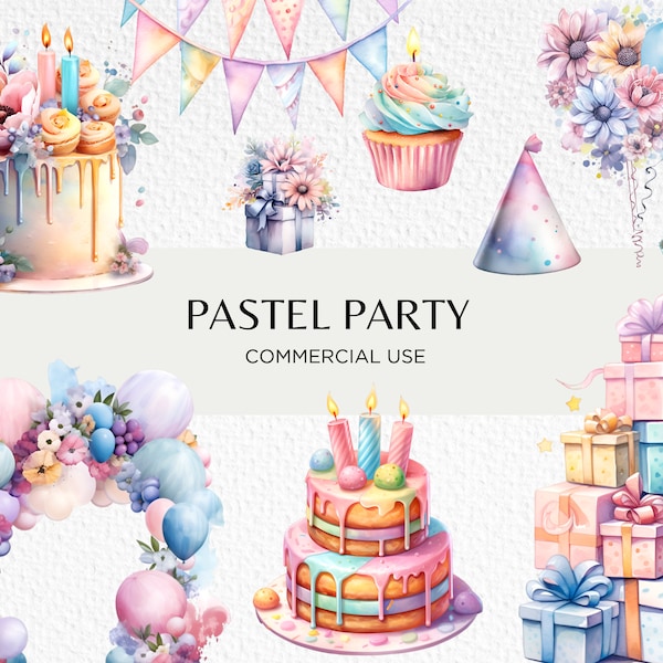Pastel Birthday - Etsy