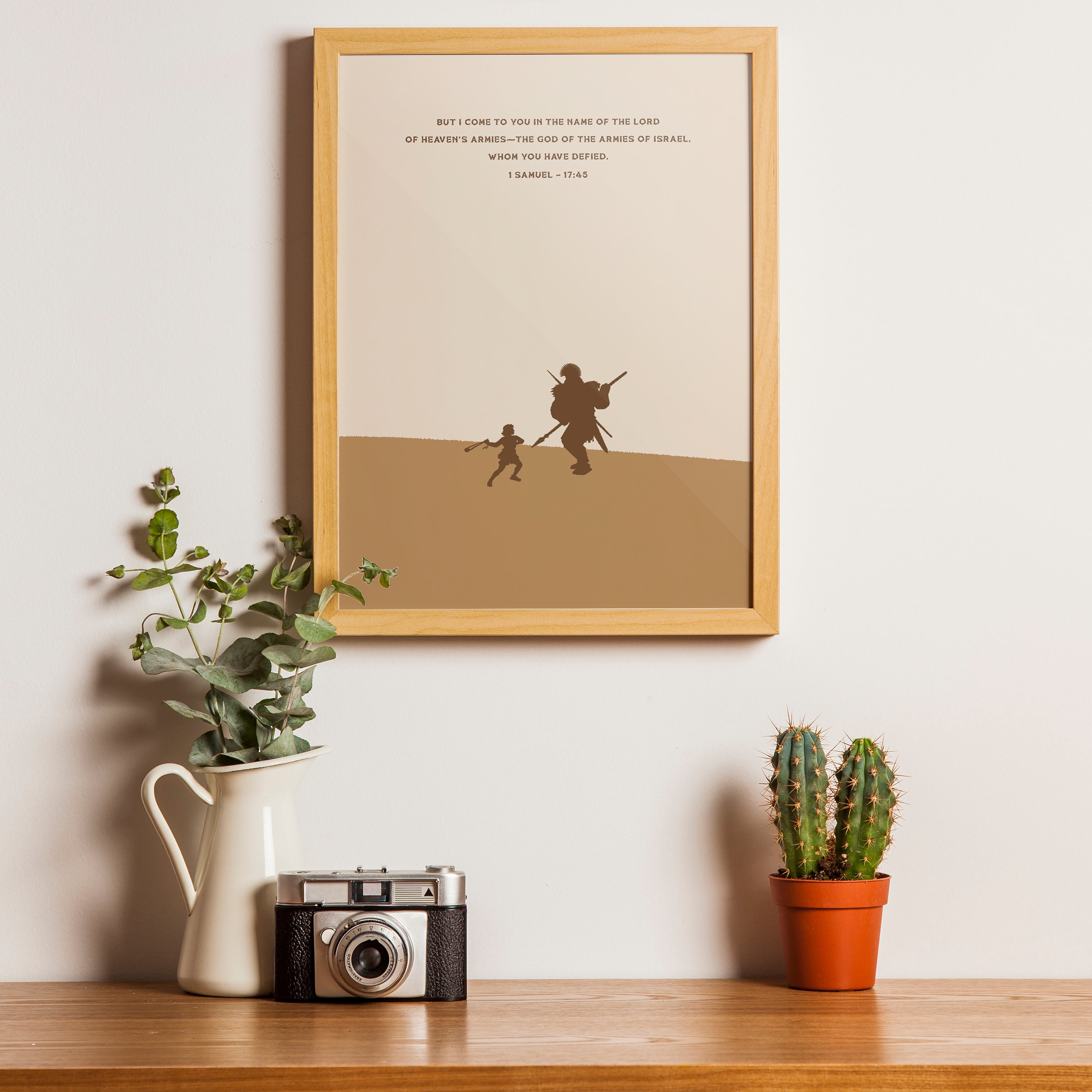 Triumph of Faith | Boho | Wall Art | Bible Verse | Wall Hanging | Wall ...