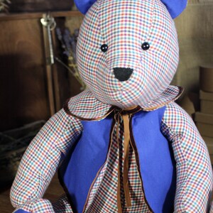 Memory Bear Easy 18 Sewing Pattern Simple Bear Pattern Sewing Pattern PDF Teddy Bear Pattern ...