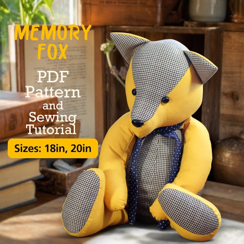 Fox Memory Animal - Etsy