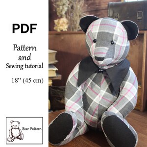 Memory Bear & Dog Sewing Pattern, Keepsake Animals (PDF Pattern) - Etsy