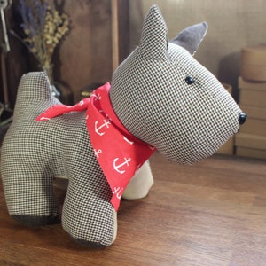 Memory Dog Pattern 12" Easy Memory Bear Memorial Bear Keepsake Bear ...