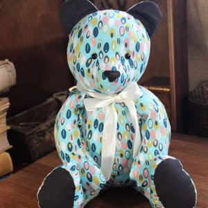 Memory Bear Pattern Easy 14" Sewing Pattern Simple Bear Pattern Sewing ...