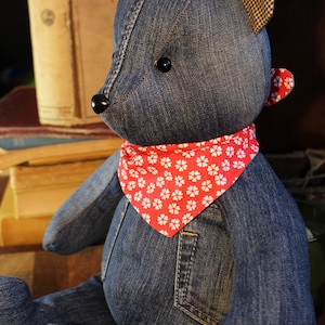 Memory Bear Easy 18" Sewing Pattern Simple Bear Pattern Sewing Pattern ...