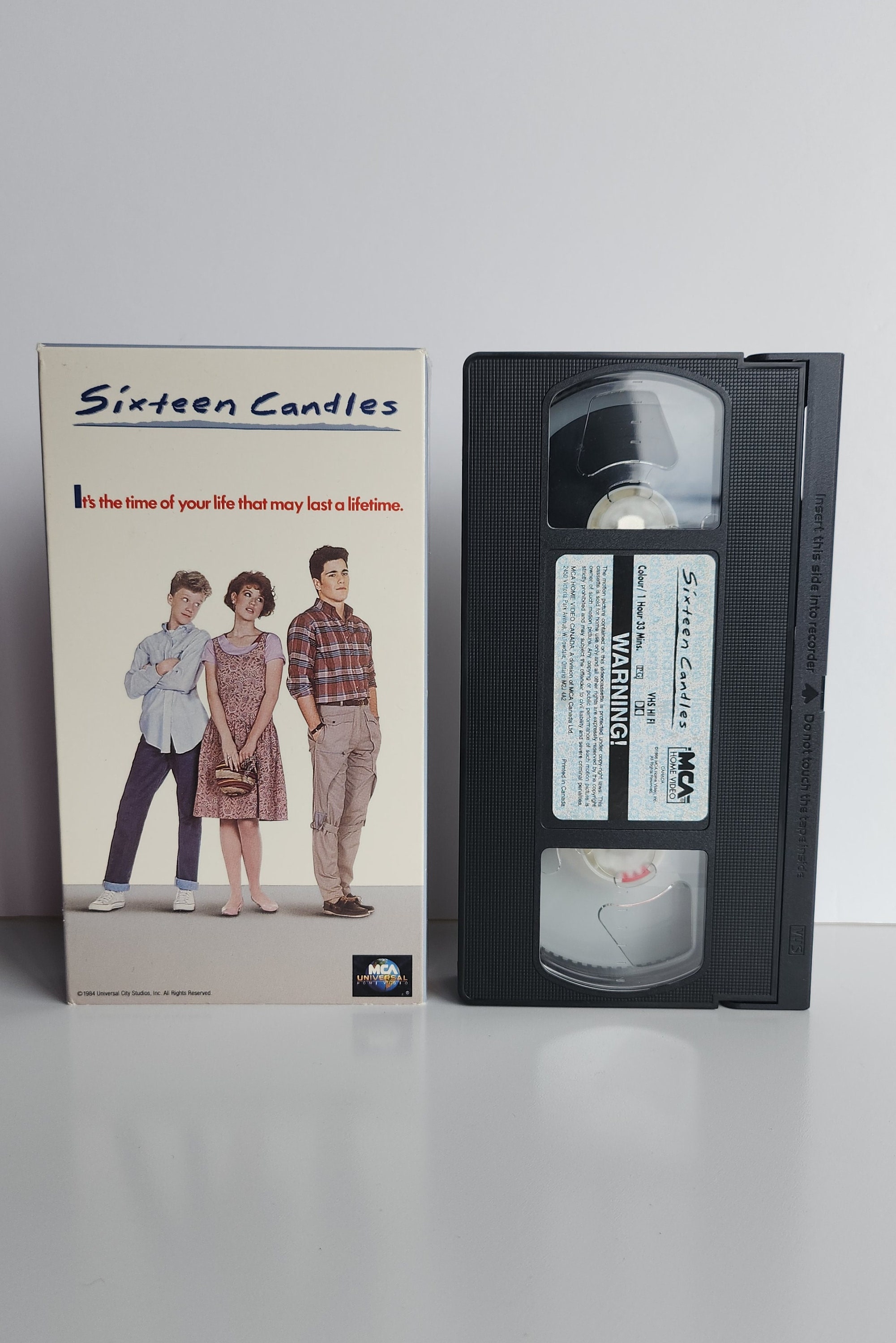 John Hughes 1980s Rom Com VHS Double Feature Sixteen Candles 1984 and ...