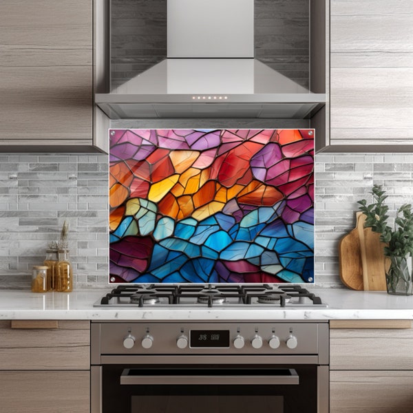 Stove Backsplash Mosaic - Etsy