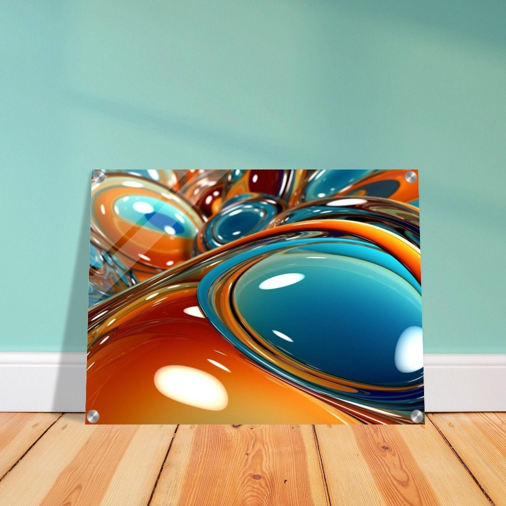 Abstract Modern Wall Art Abstract Glass Wall Art Glass Printing Wall ...