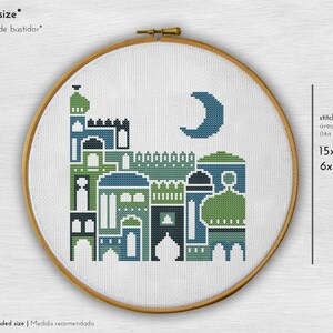 Night Arabian Cross Stitch Pattern PDF to Instant Download, Arabian ...