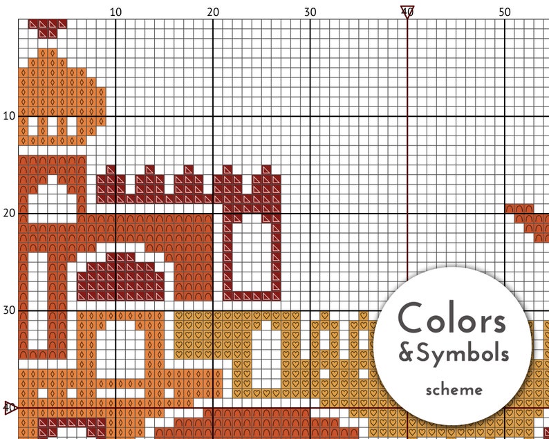 Arabian Embroidery Pattern for Instant Download Easy Xstitch - Etsy