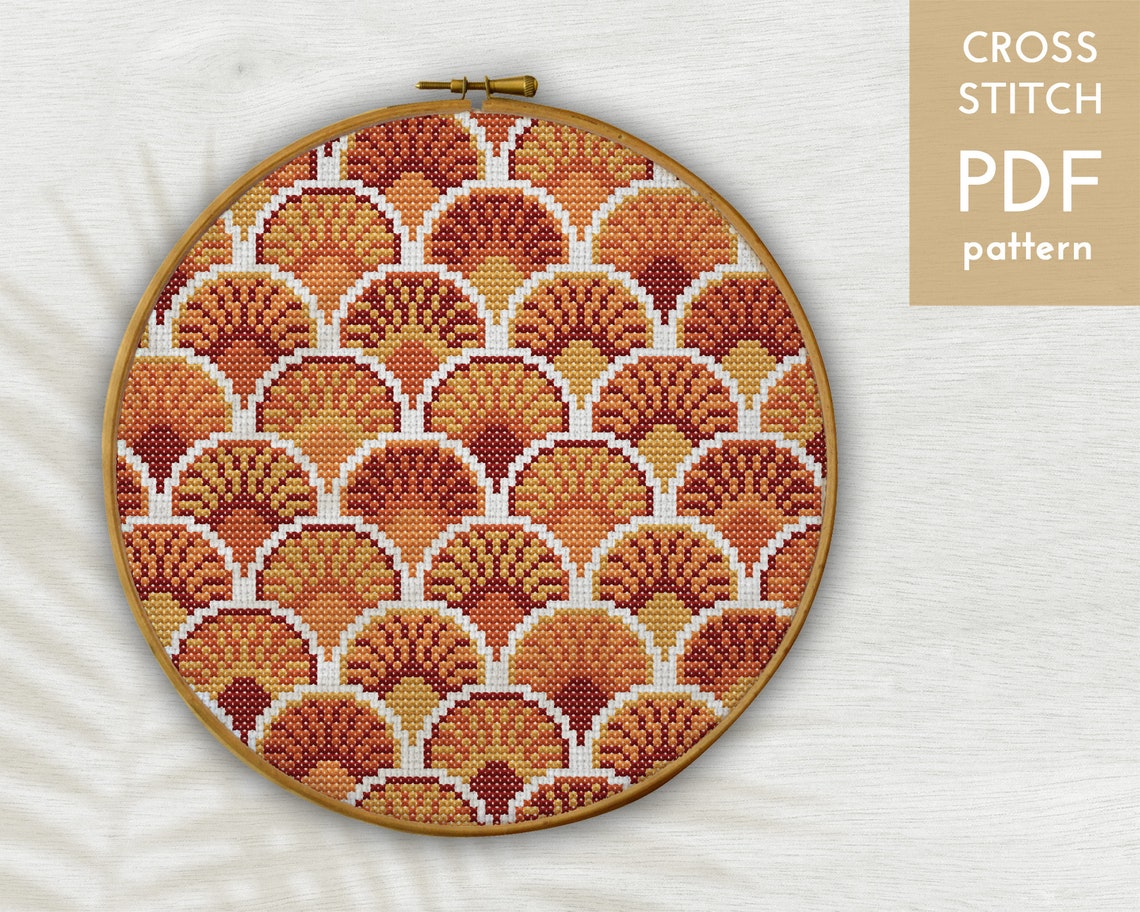 Moroccan Tile Embroidery Pattern for Instant Download Tile - Etsy