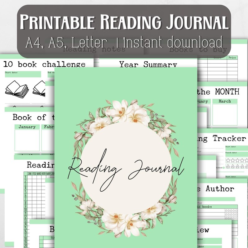 Journal Printable - Etsy