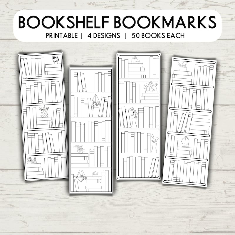 Bookmark Printable - Etsy