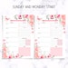 Floral Planner Bundle: Daily, Weekly, Monthly (digital Download) - Etsy