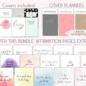 2023 Planner Printable Daily Planner Weekly Planner Monthly - Etsy