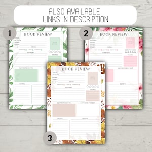 Printable Book Review Template, Winter Reading Tracker, Printable ...