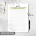 Printable Notes Pages, Lined Notes Pages, Daily Notes, Notes Planner ...