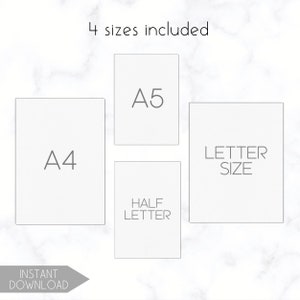 Halloween Stationery Printable Writing Paper, Spooky Stationery A4 A5 ...