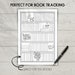 Printable Bookshelf Reading Tracker Plants and Flowers - Etsy