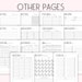 2023 Planner Printable Daily Planner Weekly Planner Monthly - Etsy