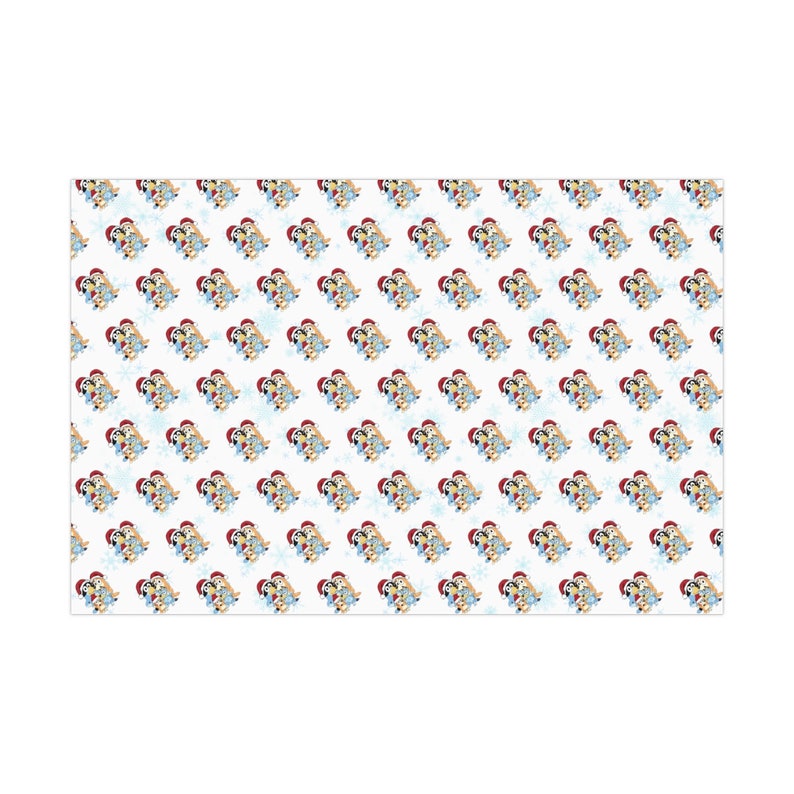 Bluey Christmas Gift Wrap Papers, Bluey Wrapping Paper, Bluey Gift Wrap ...