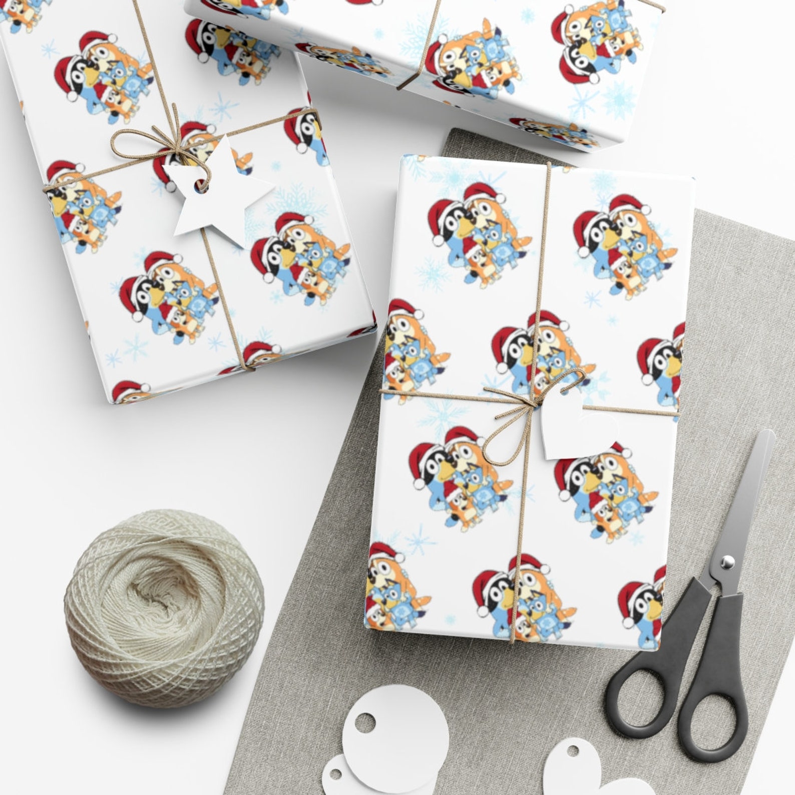 Bluey Christmas Gift Wrap Papers Bluey Wrapping Paper Bluey - Etsy Canada