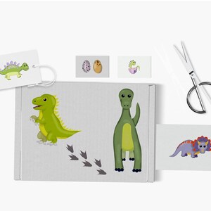 Dinosaurs Clip Art Digital Download Print & Cut Clip Art Digital Design ...