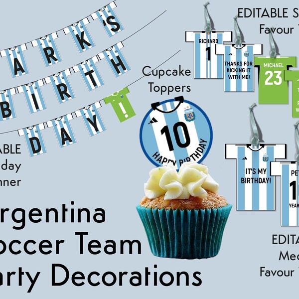 Messi Party Favors - Etsy