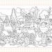 Storybook Coloring Pages, Story Illustration Coloring Book, Magical ...