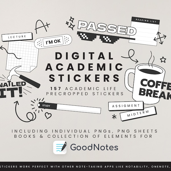 College Planner Stickers - Etsy